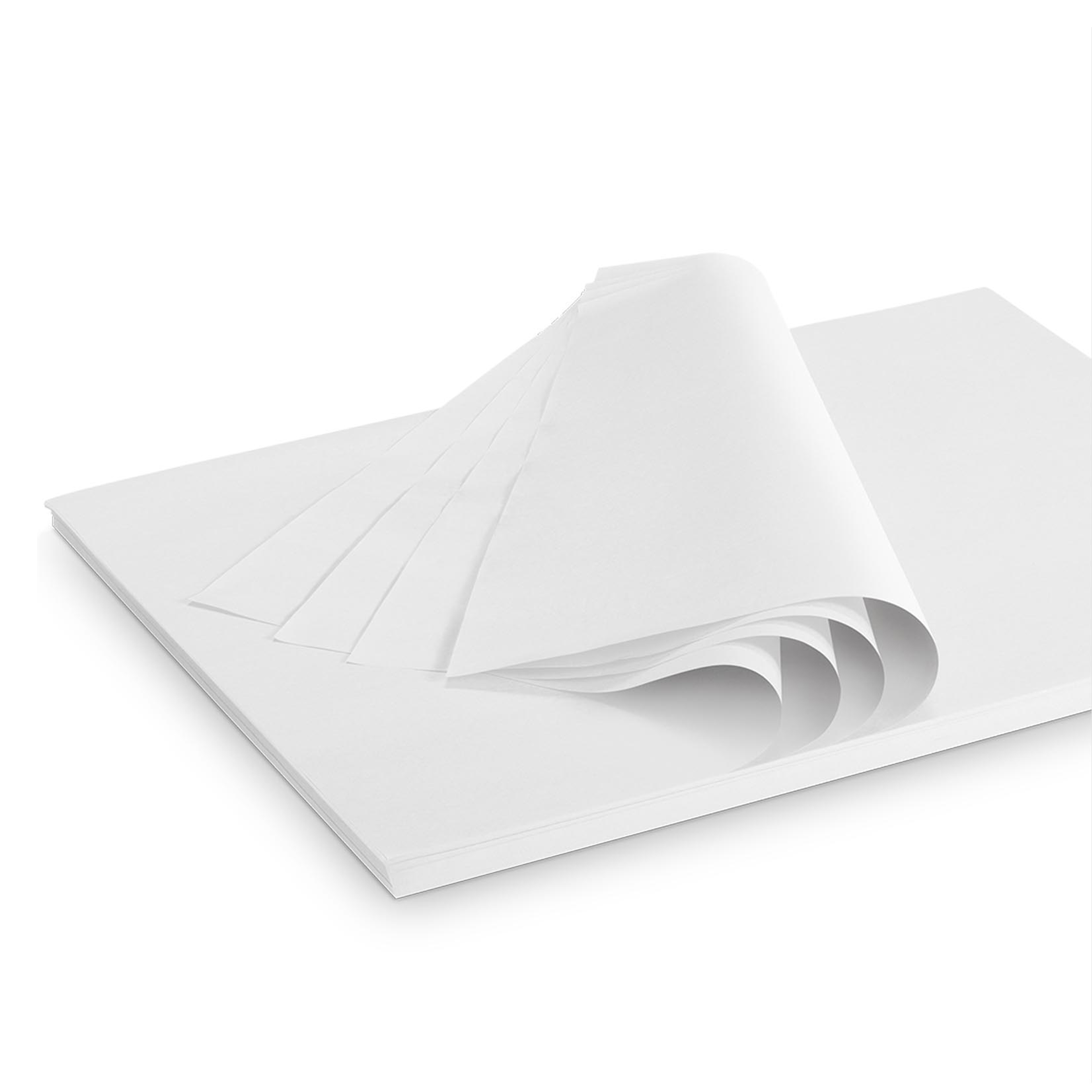 Silk paper 500x375mm white 28g/m² | Model Online Shop