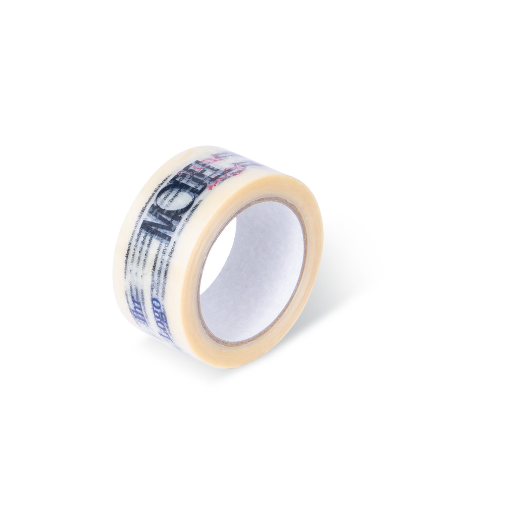 Custom PVC adhesive tape transparent with 66 running meters & a width ...